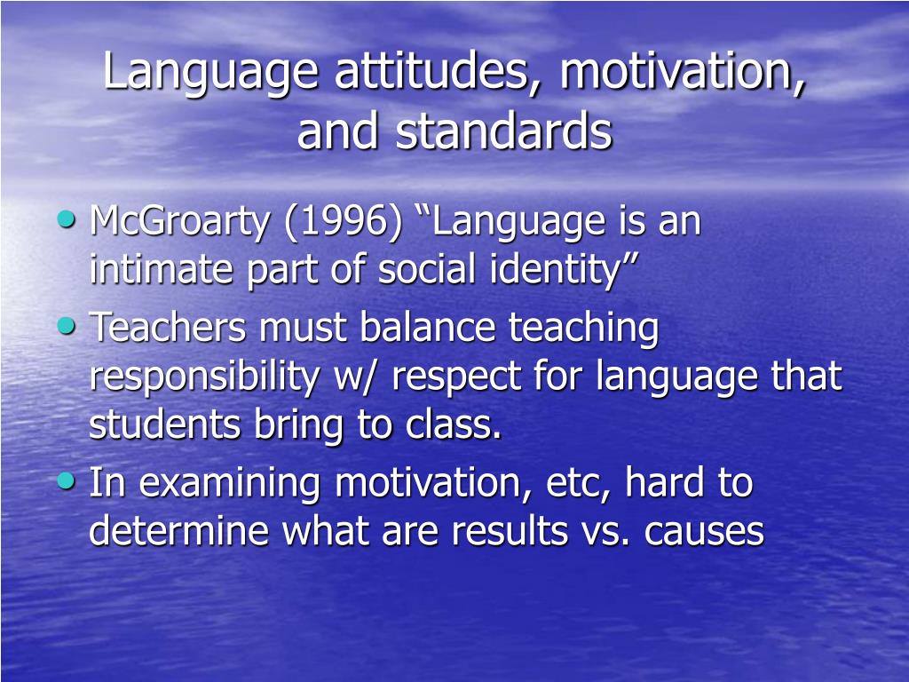 PPT - Sociolinguistics & Education PowerPoint Presentation, free ...