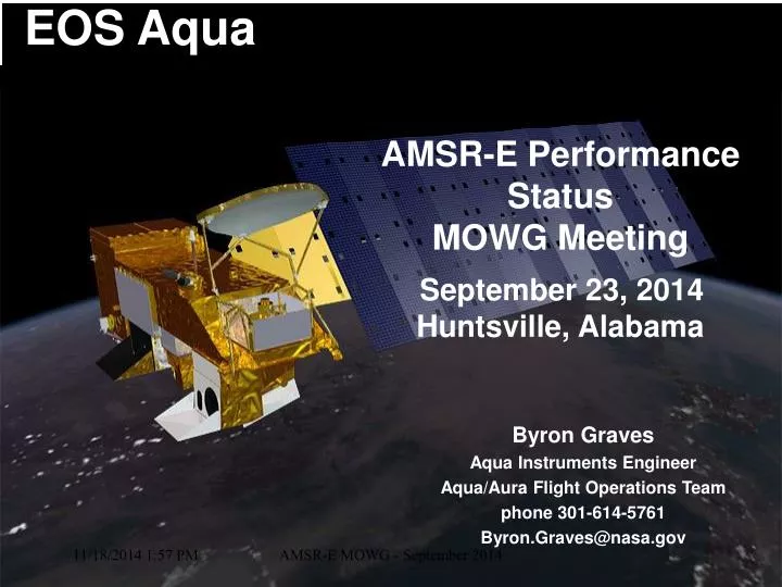 PPT - EOS Aqua PowerPoint Presentation, free download - ID:6779978