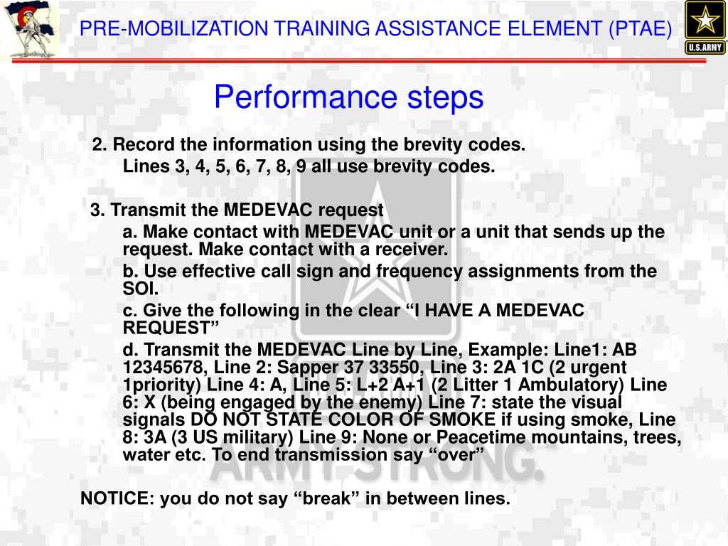 PPT - PERFORM VOICE COMMUNICATION MEDVAC AWT 081-831-0101 PowerPoint ...