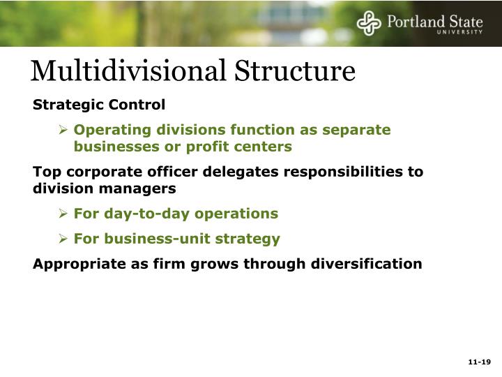 PPT - Chapter 11 – Organizational Structure & Controls PowerPoint ...
