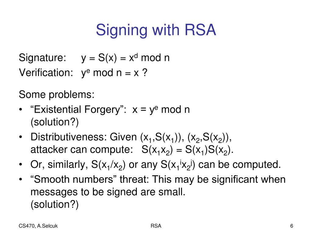 PPT - RSA PowerPoint Presentation, free download - ID:6781878