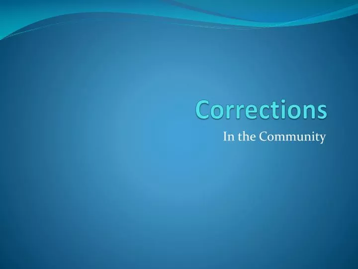 PPT - Corrections PowerPoint Presentation, free download - ID:6781887