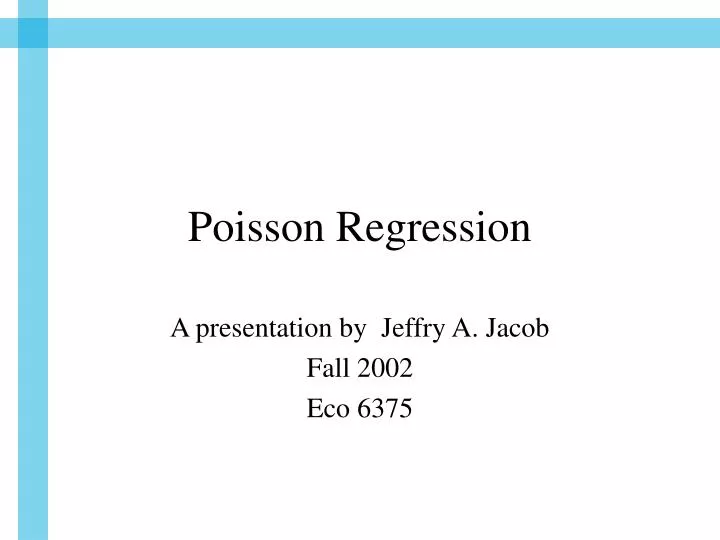 PPT - Poisson Regression PowerPoint Presentation, free download - ID ...