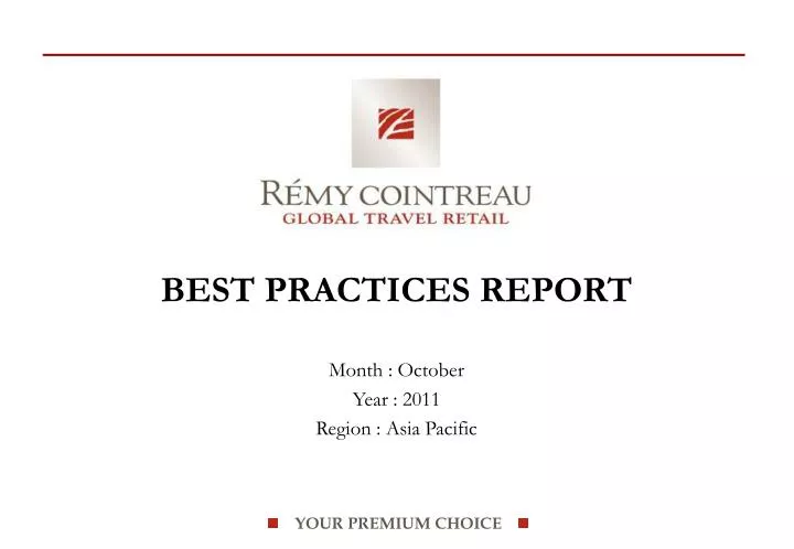 PPT - BEST PRACTICES REPORT PowerPoint Presentation, free download - ID ...