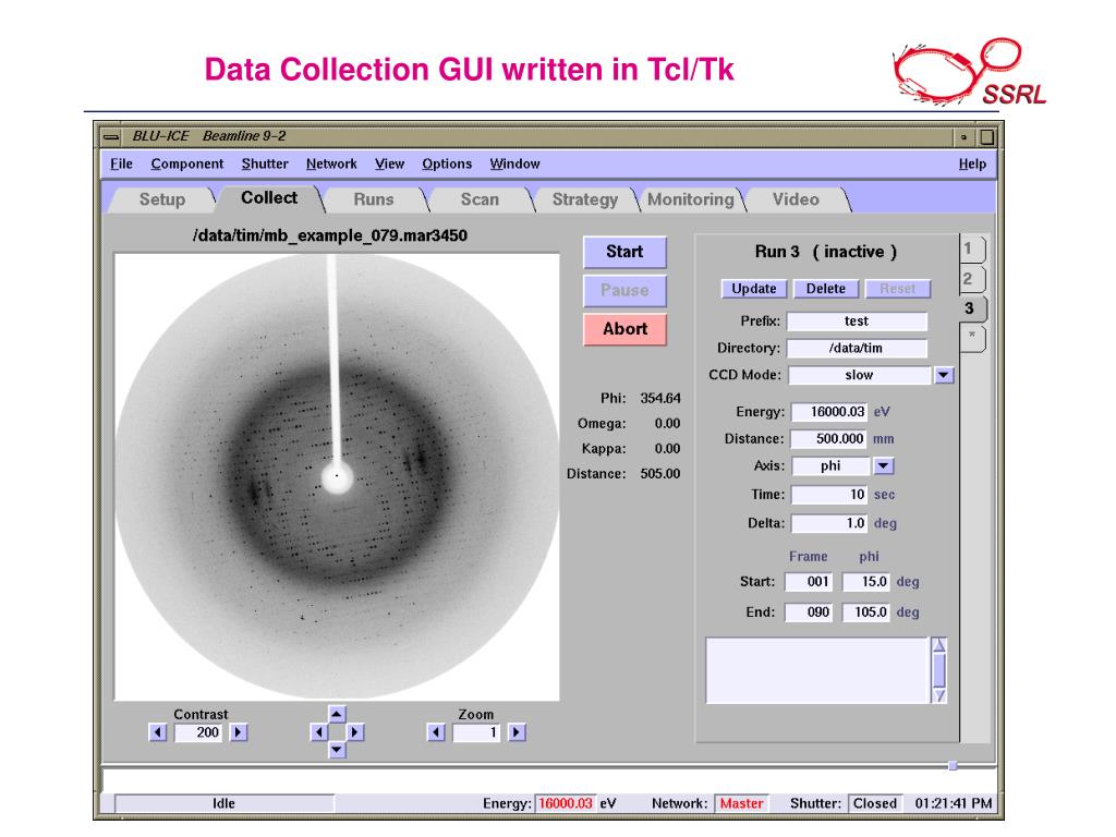 PPT - A Remote Collaboration Environment for Protein Crystallography ...
