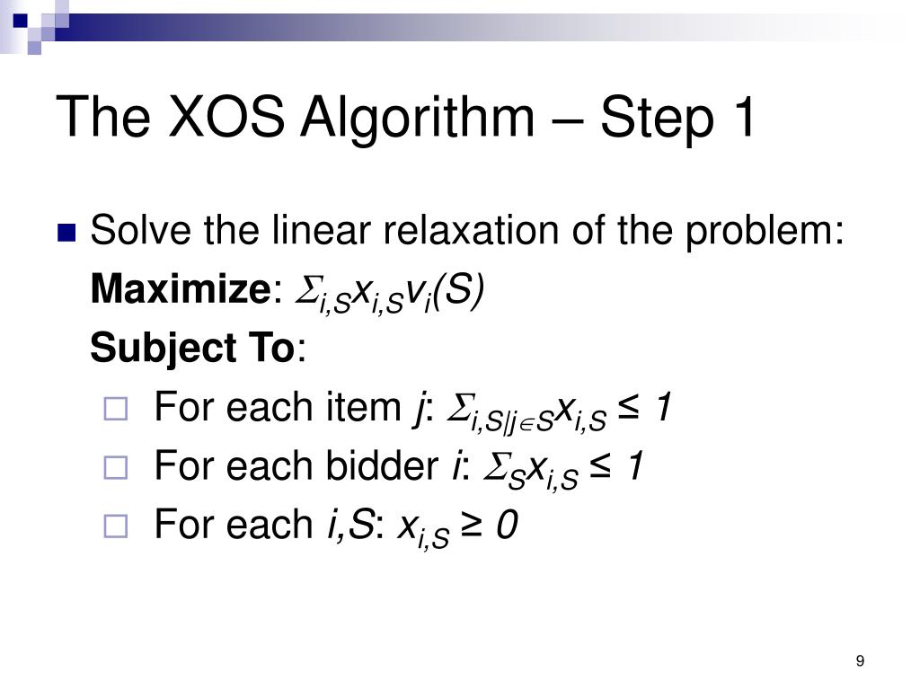 Ppt An Improved Approximation Algorithm For Combinatorial Auctions With Submodular Bidders 4124