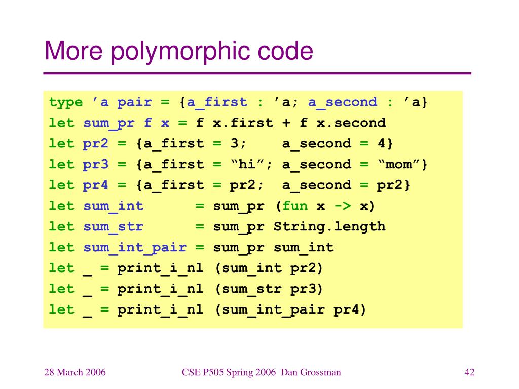Ppt Csep505 Programming Languages Lecture 1 Intro Caml Functional Programming Powerpoint 6236