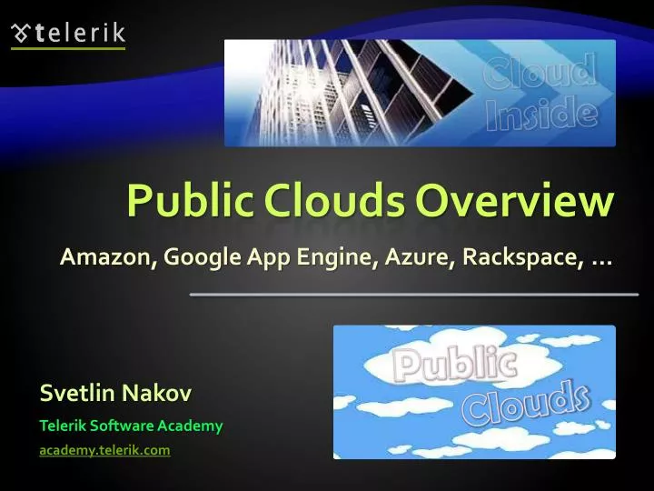 PPT - Public Clouds Overview PowerPoint Presentation, free download ...