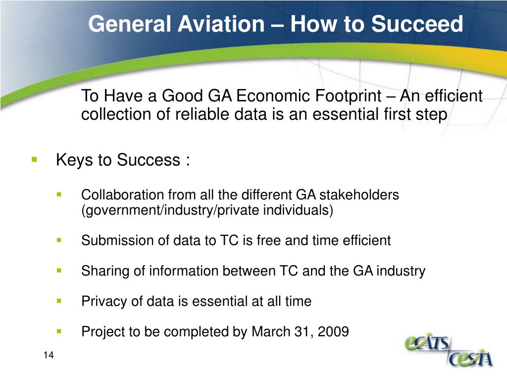PPT - General Aviation Economic Footprint – Measurement PowerPoint ...