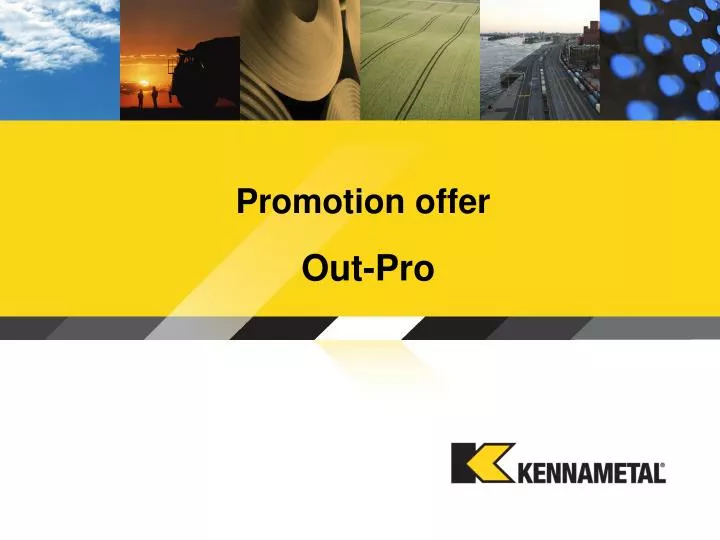 PPT - Promotion offer PowerPoint Presentation, free download - ID:6788170