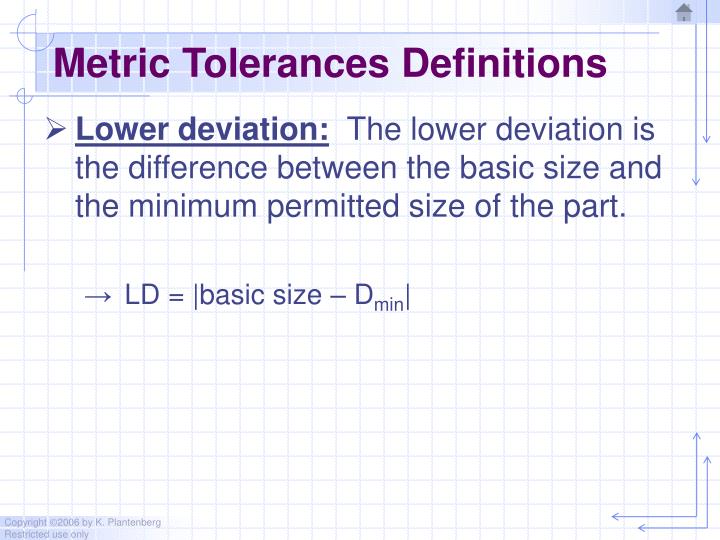 PPT - Chapter 4 Tolerancing PowerPoint Presentation - ID:6788590