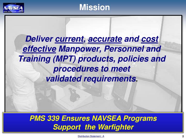 PPT - PMS 339, Surface Training Systems (STS) Surface Navy Association ...