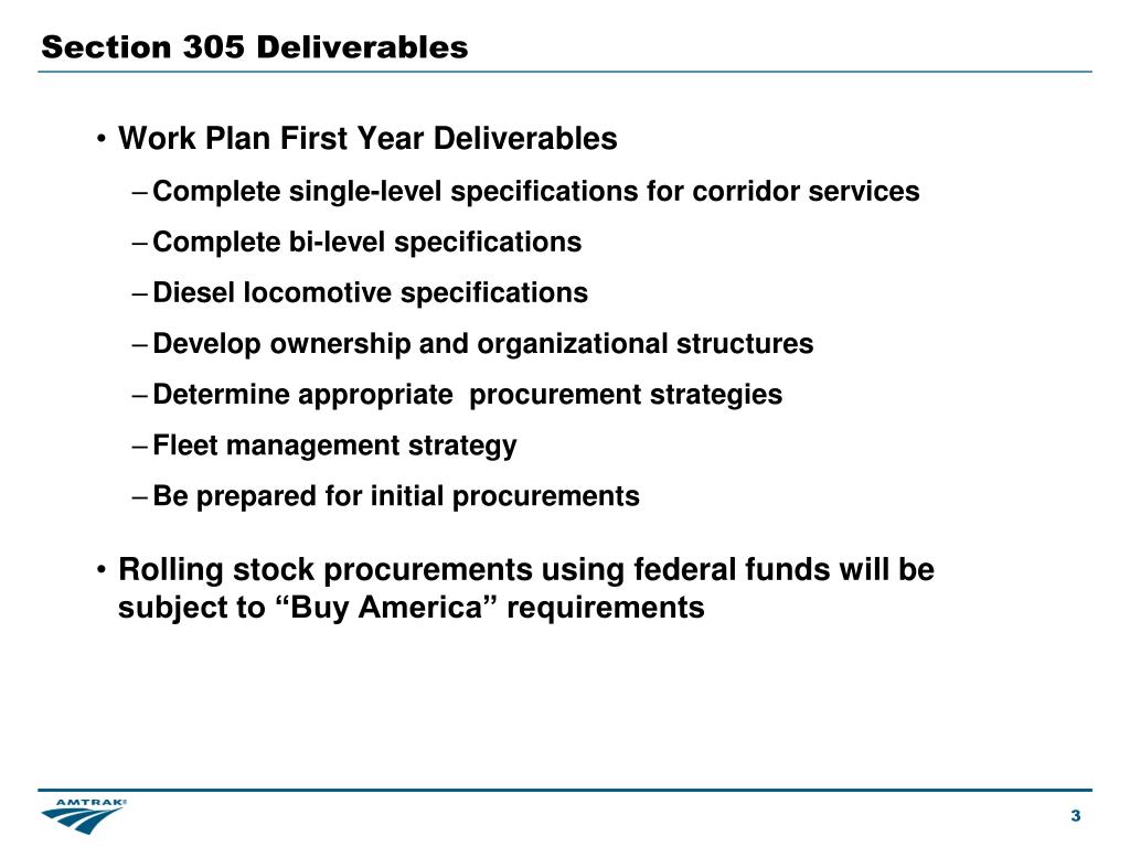 PPT - PRIIA Section 305 Next Generation Equipment Pool Committee ...