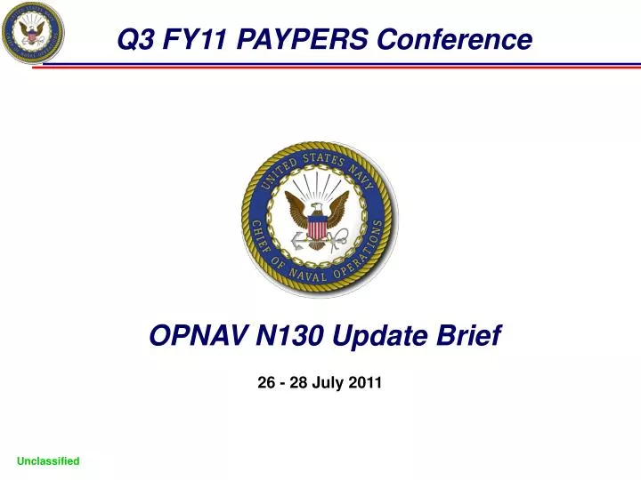 PPT - Unclassified PowerPoint Presentation, free download - ID:6791958