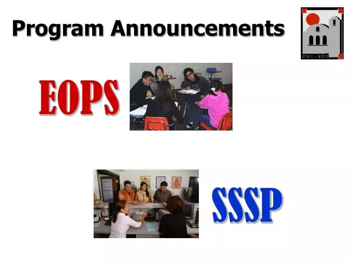PPT - EOPS PowerPoint Presentation, free download - ID:6793035