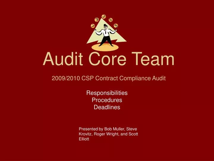 PPT - Audit Core Team PowerPoint Presentation, free download - ID:6793218
