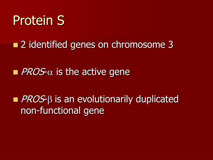 PPT - Protein C and Protein S Deficiency PowerPoint Presentation - ID ...