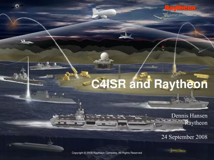 PPT - C4ISR and Raytheon PowerPoint Presentation, free download - ID ...