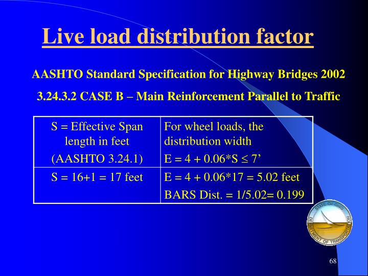 PPT - ODOT BRIDGE LOAD RATING PowerPoint Presentation - ID:6794839