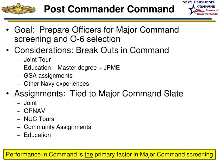 PPT - Surface Warfare Officer Career Planning Seminar PowerPoint ...
