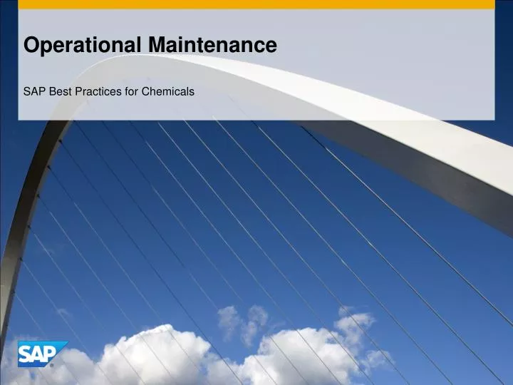 PPT - Operational Maintenance PowerPoint Presentation, free download ...