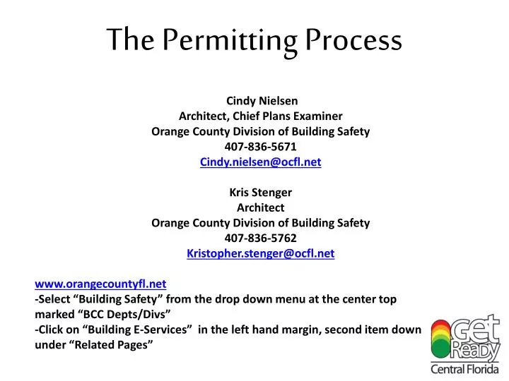 PPT - The Permitting Process PowerPoint Presentation, free download ...