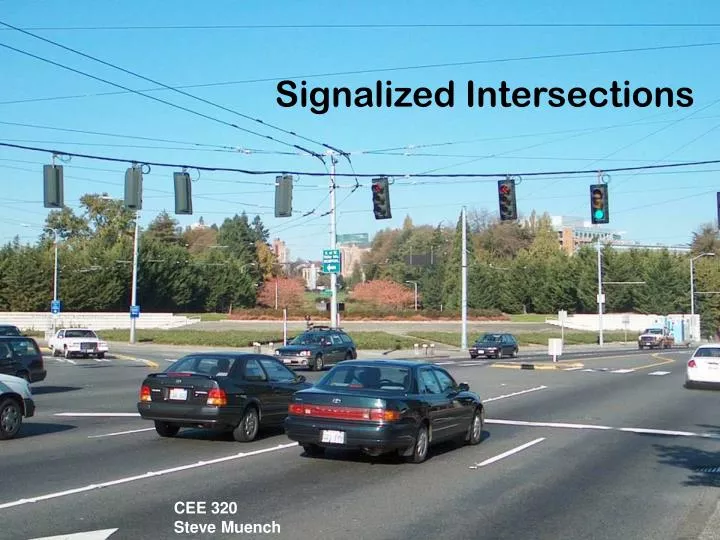 PPT - Signalized Intersections PowerPoint Presentation, free download ...