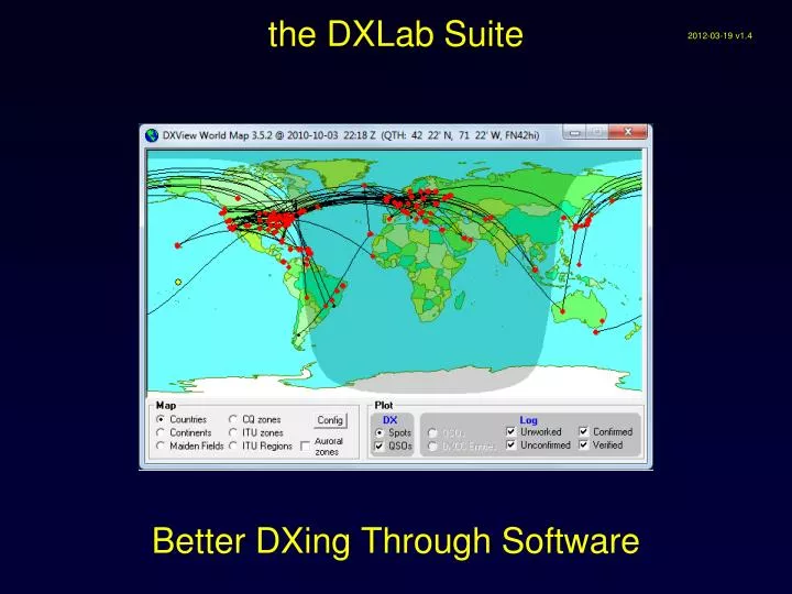 PPT - the DXLab Suite PowerPoint Presentation, free download - ID:6796072
