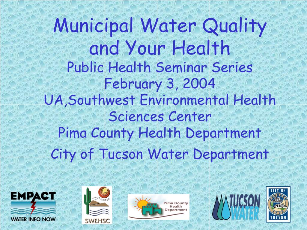 PPT - Tucson Water Supply & Delivery System PowerPoint Presentation ...