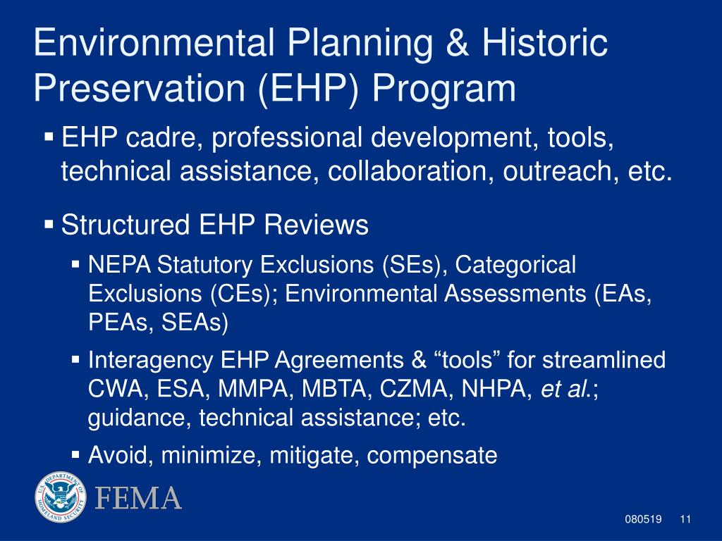 PPT - Dr. William Straw Regional Environmental Officer DHS/FEMA Region ...