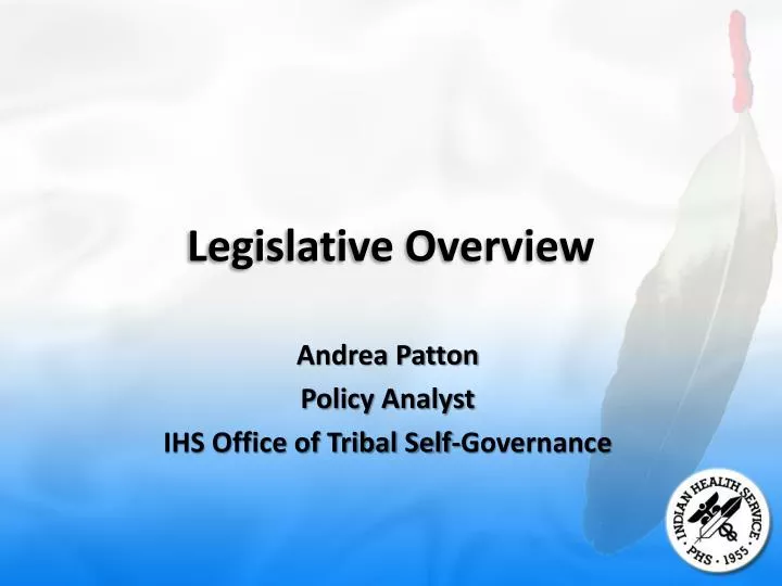 PPT - Legislative Overview PowerPoint Presentation, free download - ID ...