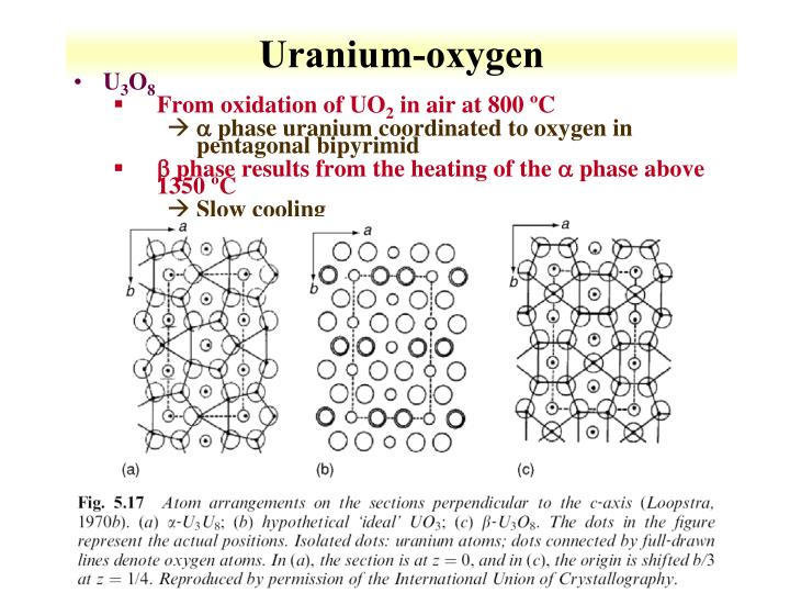 PPT - Lecture 6: Uranium Chemistry PowerPoint Presentation - ID:6796848