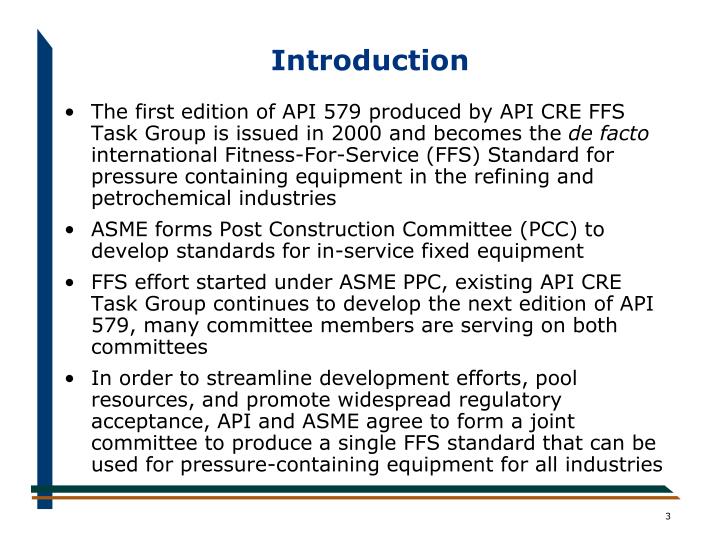 PPT - API 579-1/ASME FFS-1 Fitness-For-Service Standard PowerPoint ...