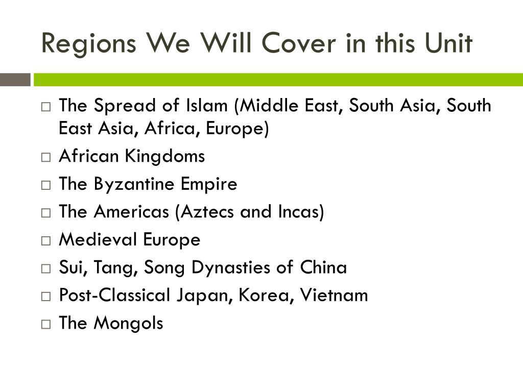 PPT - The Post-Classical World 600 CE – 1450 CE PowerPoint Presentation ...