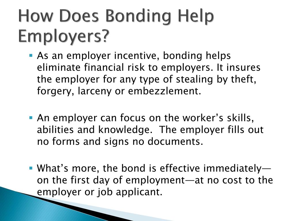 PPT - Federal Bonding Program Assistance in Oklahoma PowerPoint ...