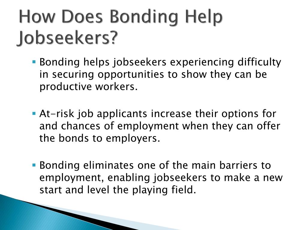 PPT - Federal Bonding Program Assistance in Oklahoma PowerPoint ...