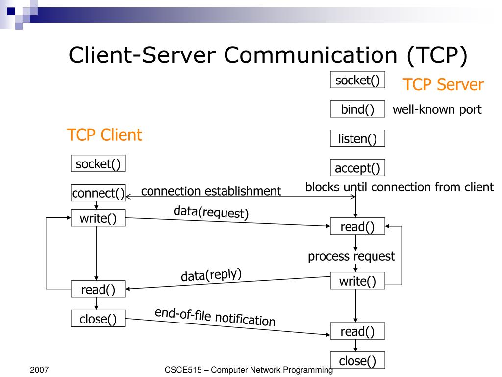 Ppt Csce 515 Computer Network Programming Udp Socket