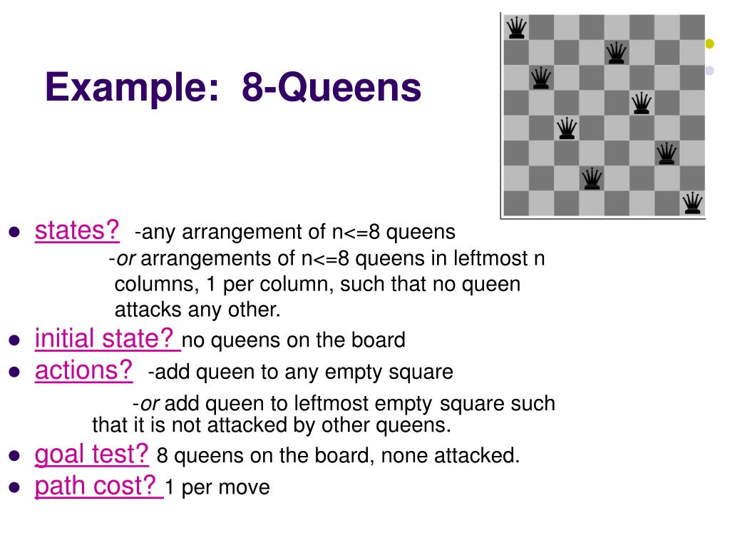 Ppt Lecture 2 Problem Solving Using State Space Representation
