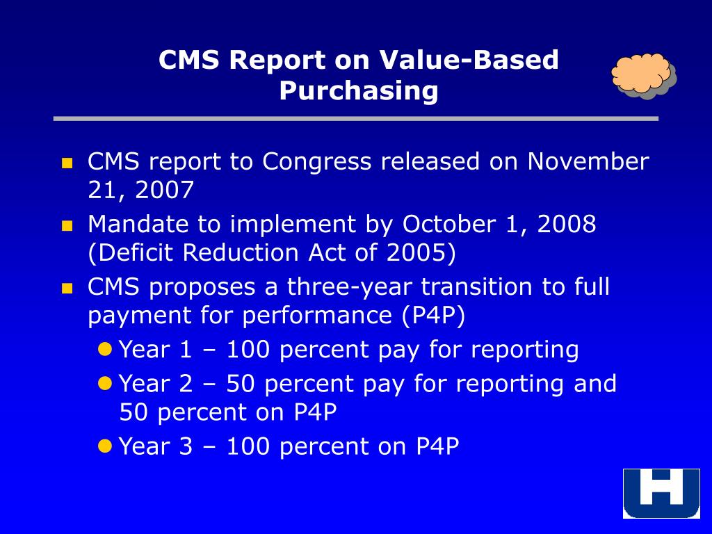 PPT - Medicare Linkage: Quality & Payment Washington State Hospital ...
