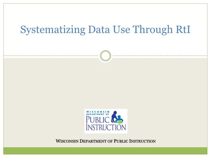 PPT - Systematizing Data Use Through RtI PowerPoint Presentation, free ...