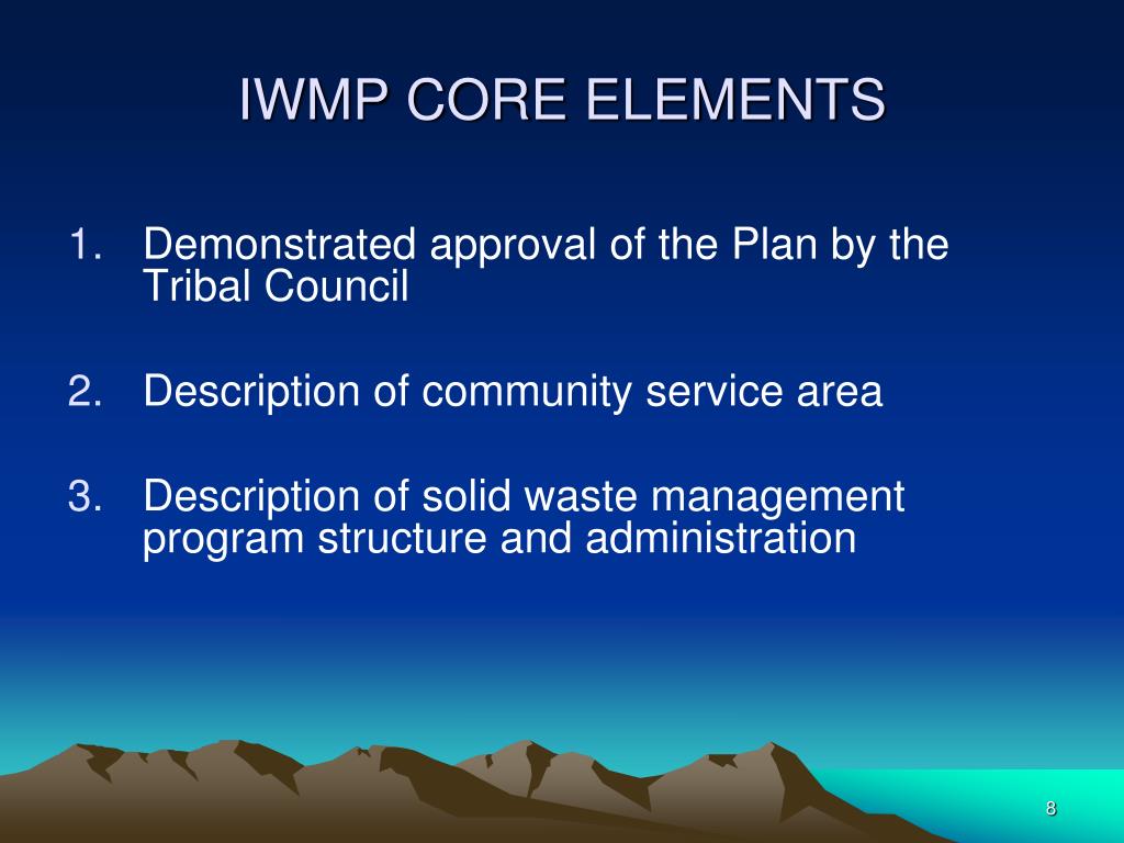 PPT - TRIBAL SOLID WASTE MANAGEMANT ASSISTANCE PROJECT PowerPoint ...
