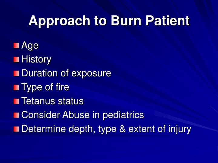 PPT - Burns & Escharotomy PowerPoint Presentation - ID:6800681