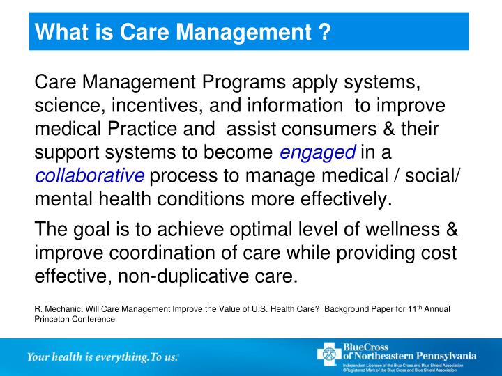 PPT - Care Management 101 PowerPoint Presentation - ID:6801053