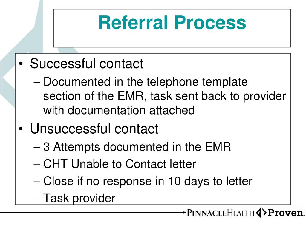 PPT - Community Health Team Care Management Process PinnacleHealth ...