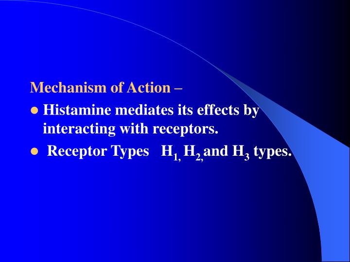 PPT - Histamine and antihistamine drugs PowerPoint Presentation - ID ...