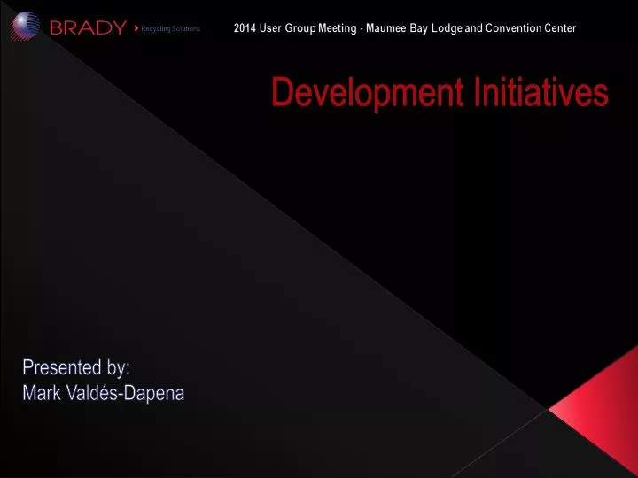 PPT - Development Initiatives PowerPoint Presentation, free download ...