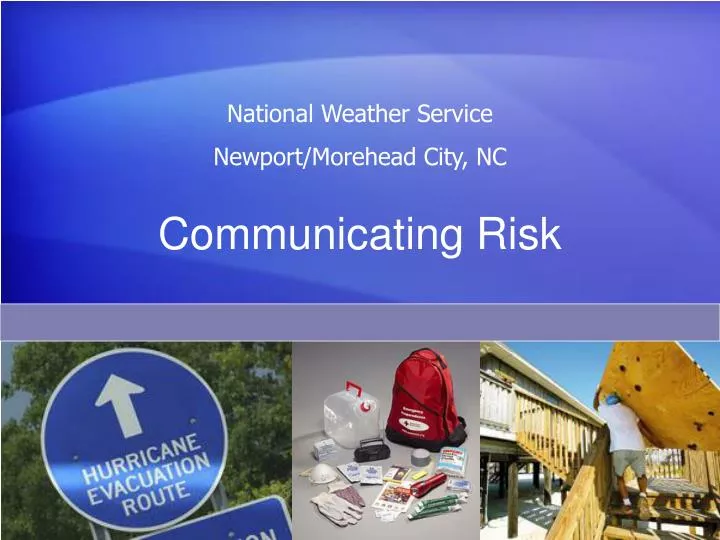 PPT - Communicating Risk PowerPoint Presentation, free download - ID ...