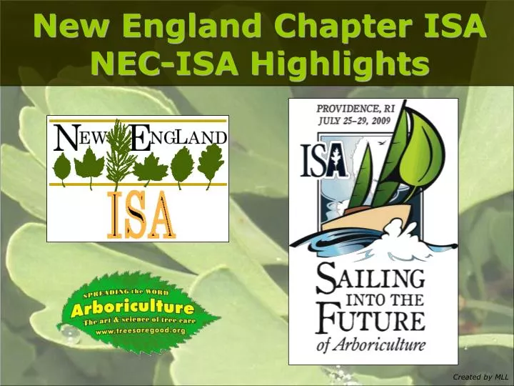 PPT - New England Chapter ISA NEC-ISA Highlights PowerPoint ...