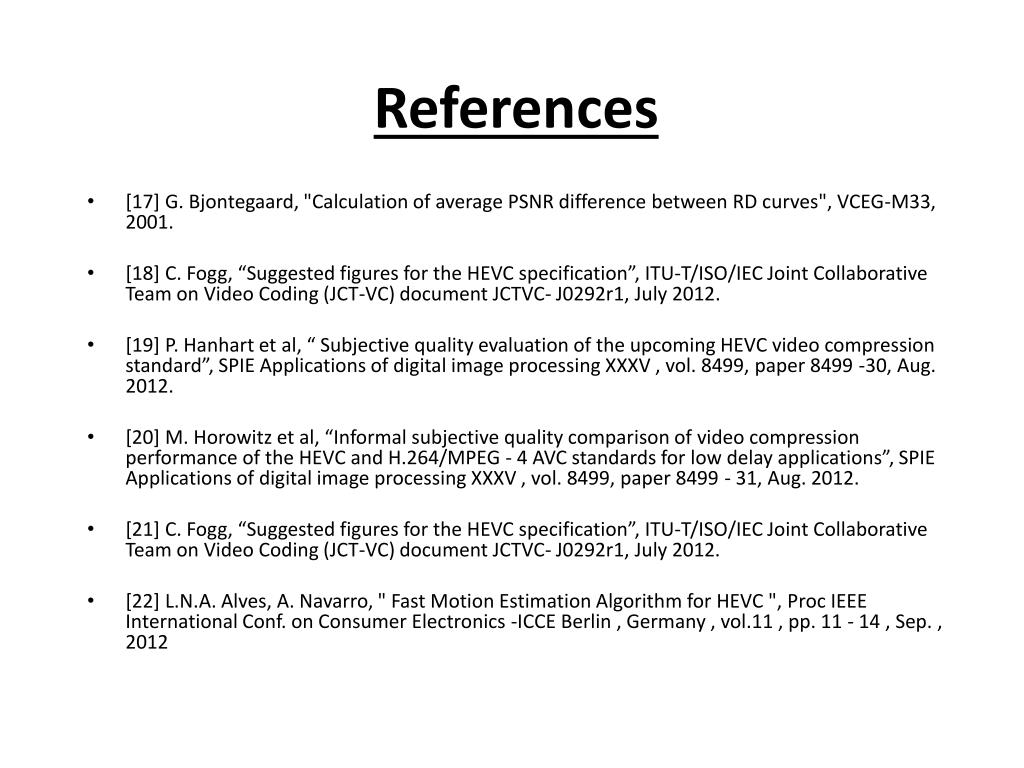 Ppt Analysis Of Motion Estimation Algorithm Hevc Using Multi Core Processing Powerpoint 1954