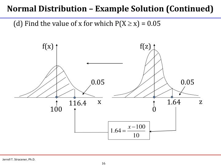 PPT - Special Continuous Probability Distributions Normal Distribution ...